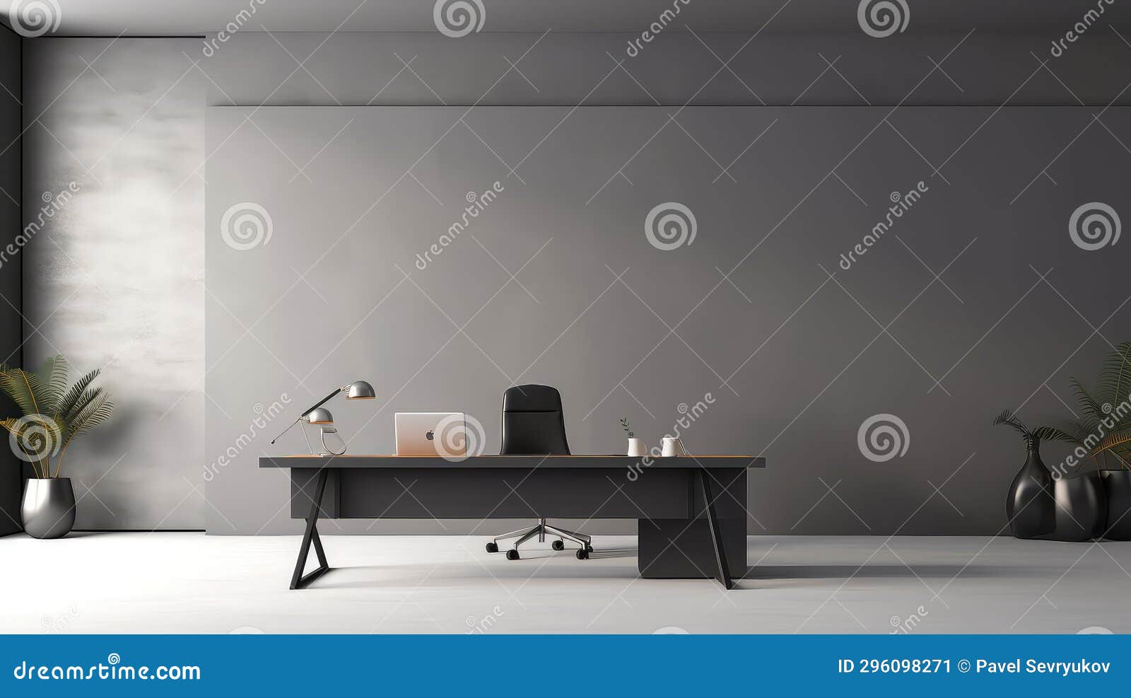 Light Interior Grey Gradient Background Stock Illustration ...