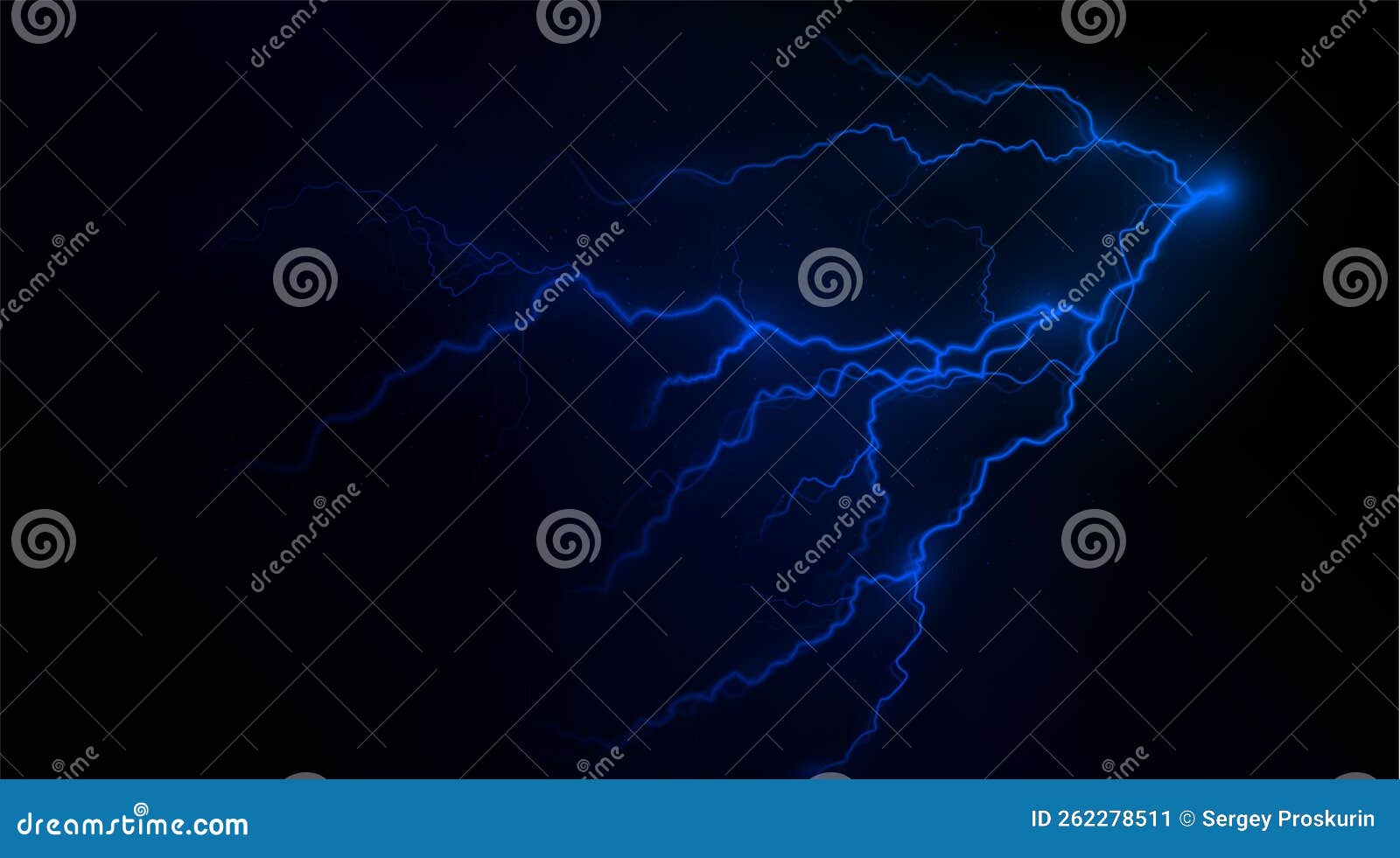 Light Isolated Vector Blue Lightning Png. Magic Light Abstract Lines ...