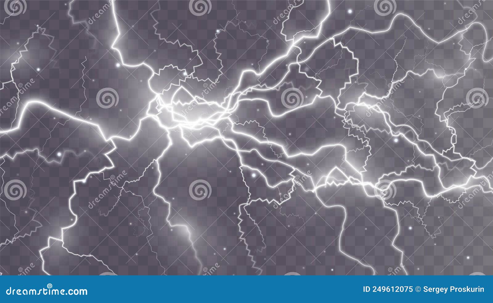 Light Isolated Vector Lightning Png. Magic Light Abstract Lines ...