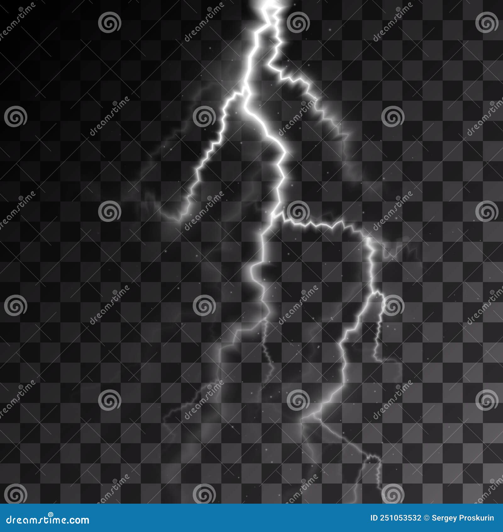 Light Isolated Vector Lightning Png. Magic Light Abstract Lines ...
