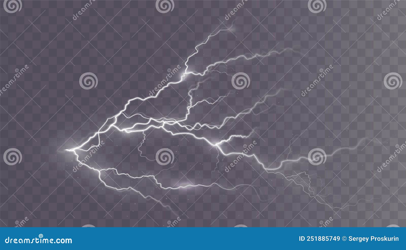 Light Isolated Vector Lightning Png. Magic Light Abstract Lines ...