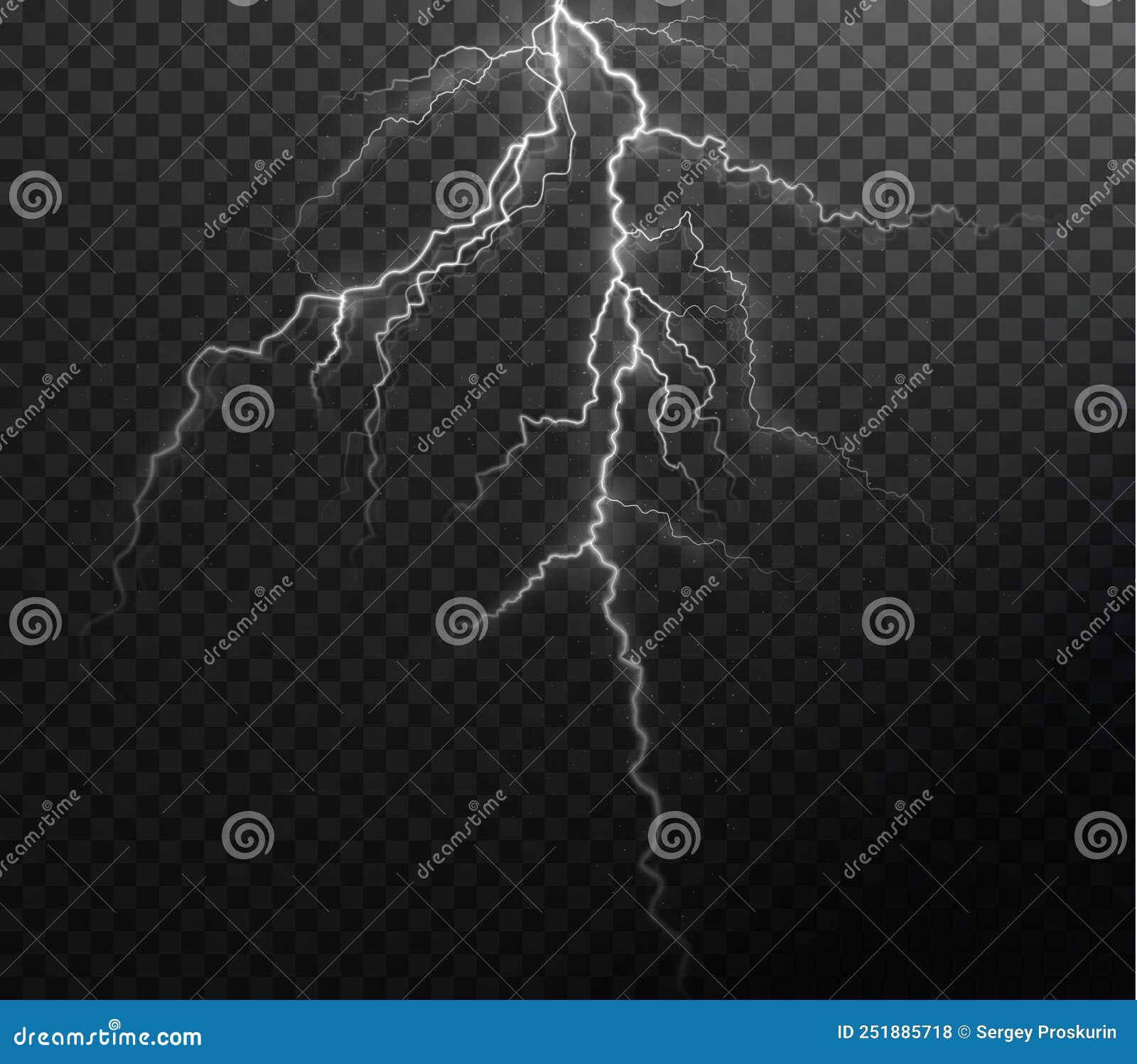 Light Isolated Vector Lightning Png. Magic Light Abstract Lines ...