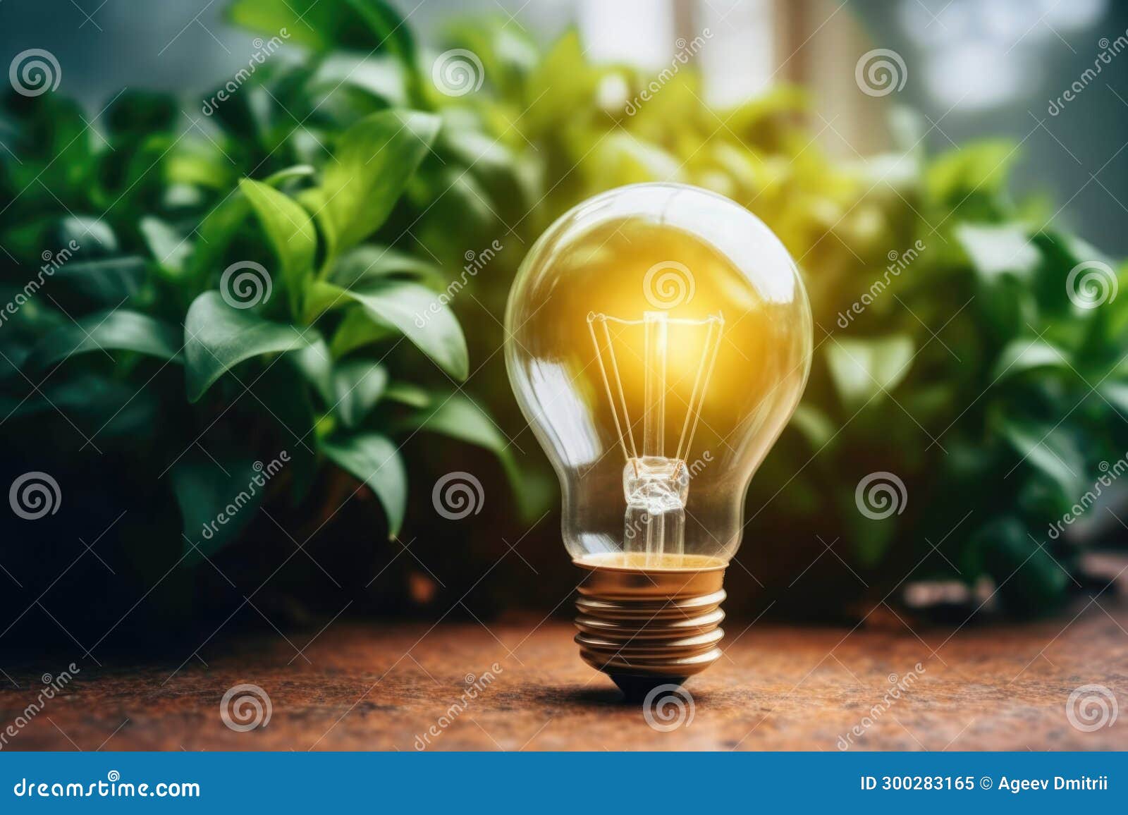 Light Lamp Idea Bulb Electricity Environment Green Concept Technology ...