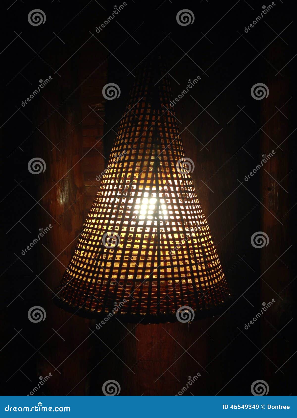 Light lamp made stock image. Image of craft, contemporary - 46549349