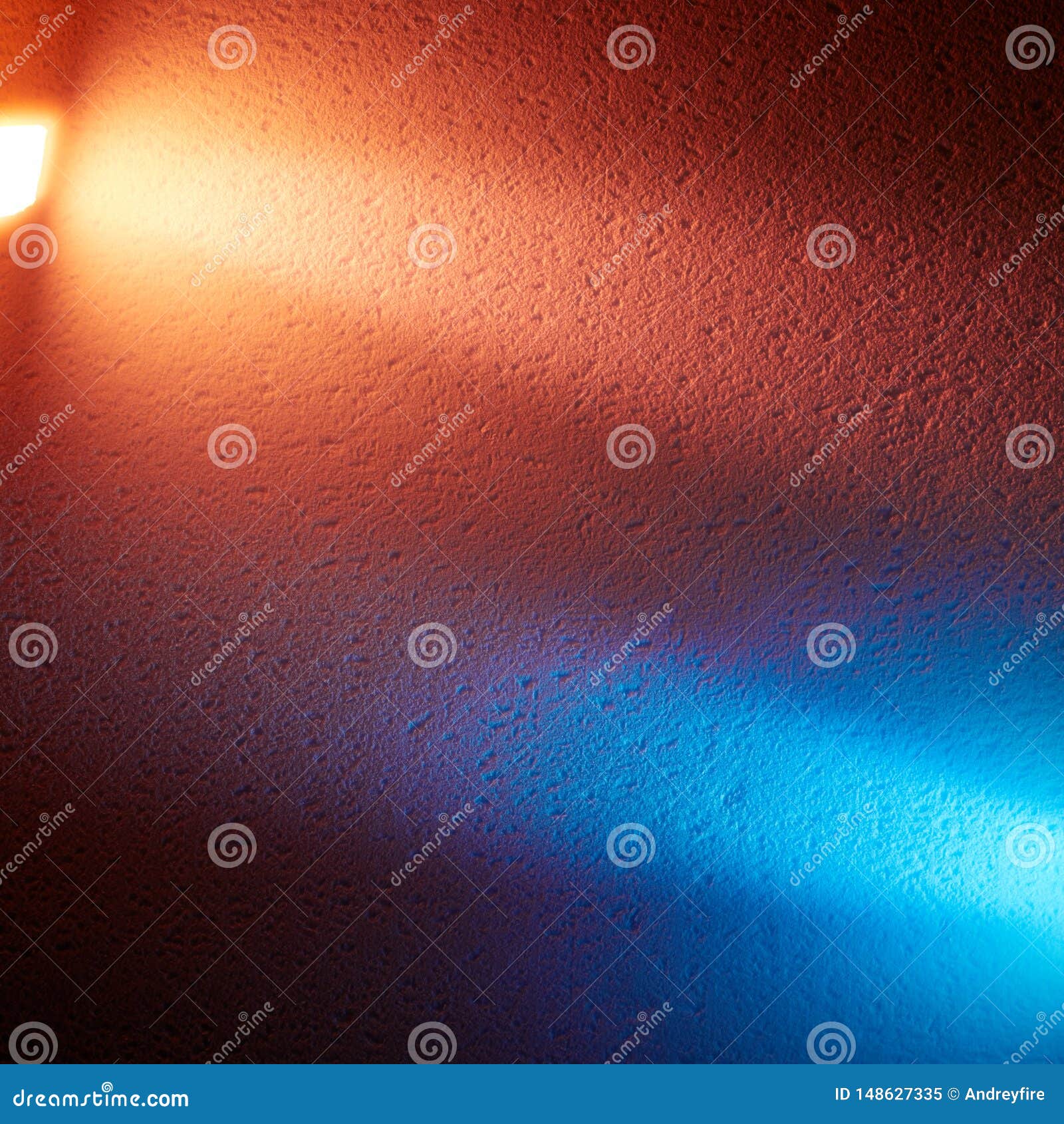 The Light of the Lanterns of Cream and Blue Light Divide the Background ...