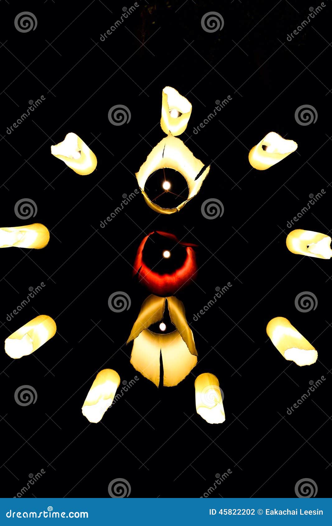 Light stock photo. Image of lanterns, path, light, show - 45822202