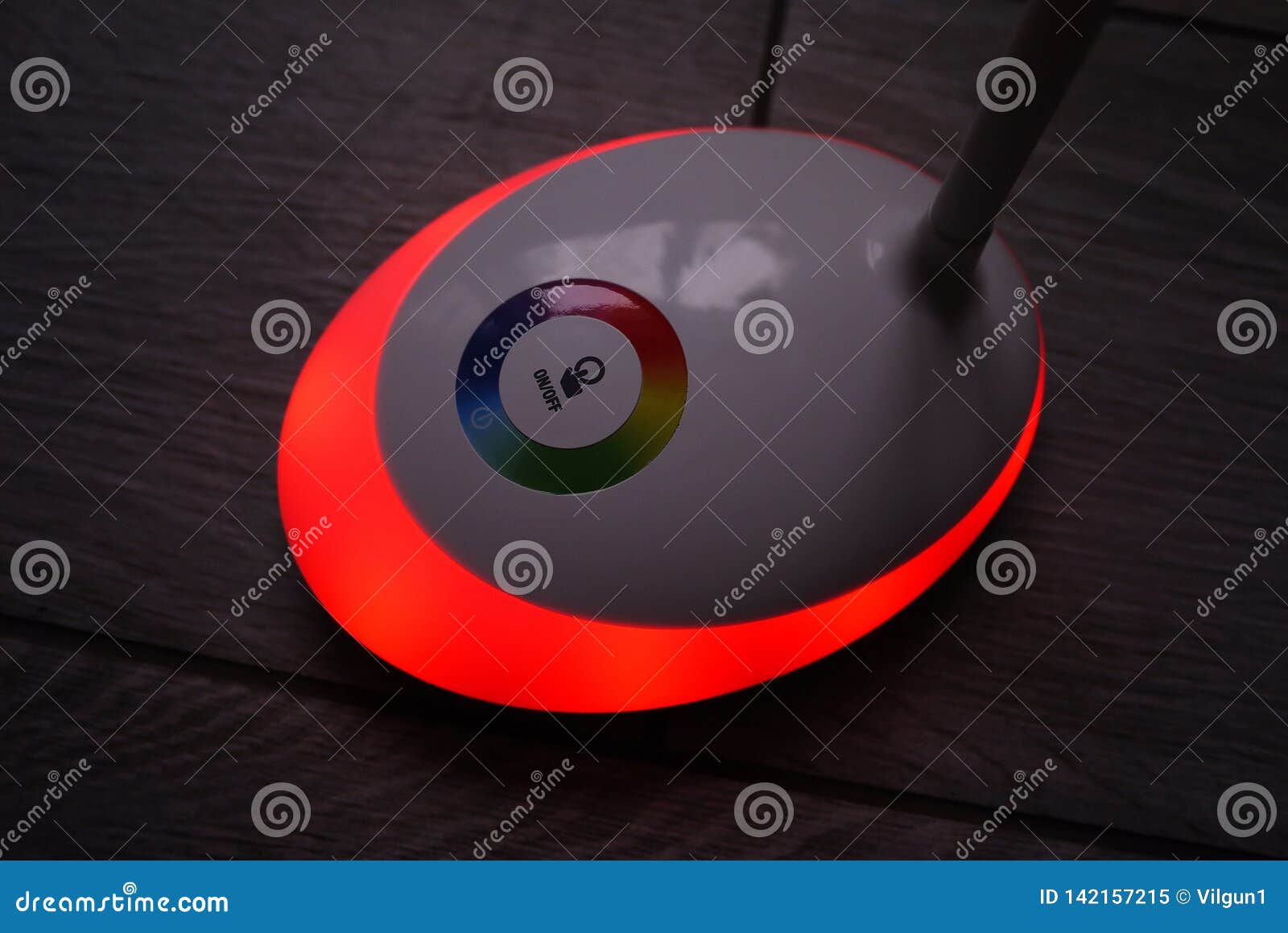 Light with the LED and RGB Light. Light Switching, Stock Image - Image ...