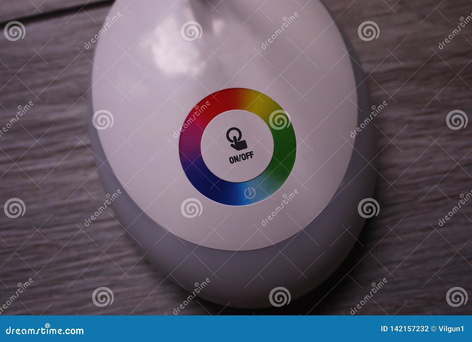 Light with the LED and RGB Light. Light Switching, Stock Photo - Image ...