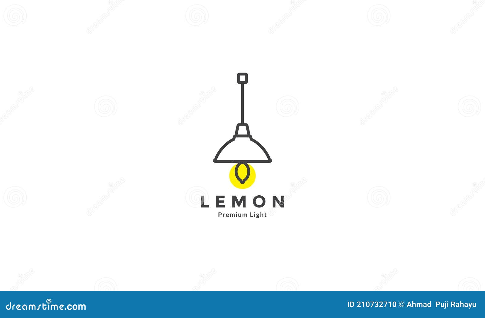 Light Lemon Logo Design Vector Icon Symbol Illustration Stock Vector ...