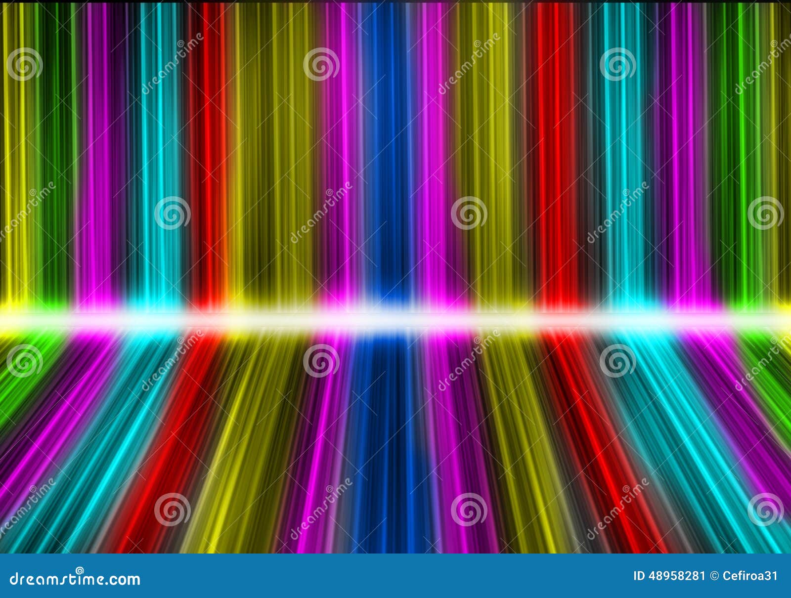 Light lines colorful stock illustration. Illustration of angle - 48958281