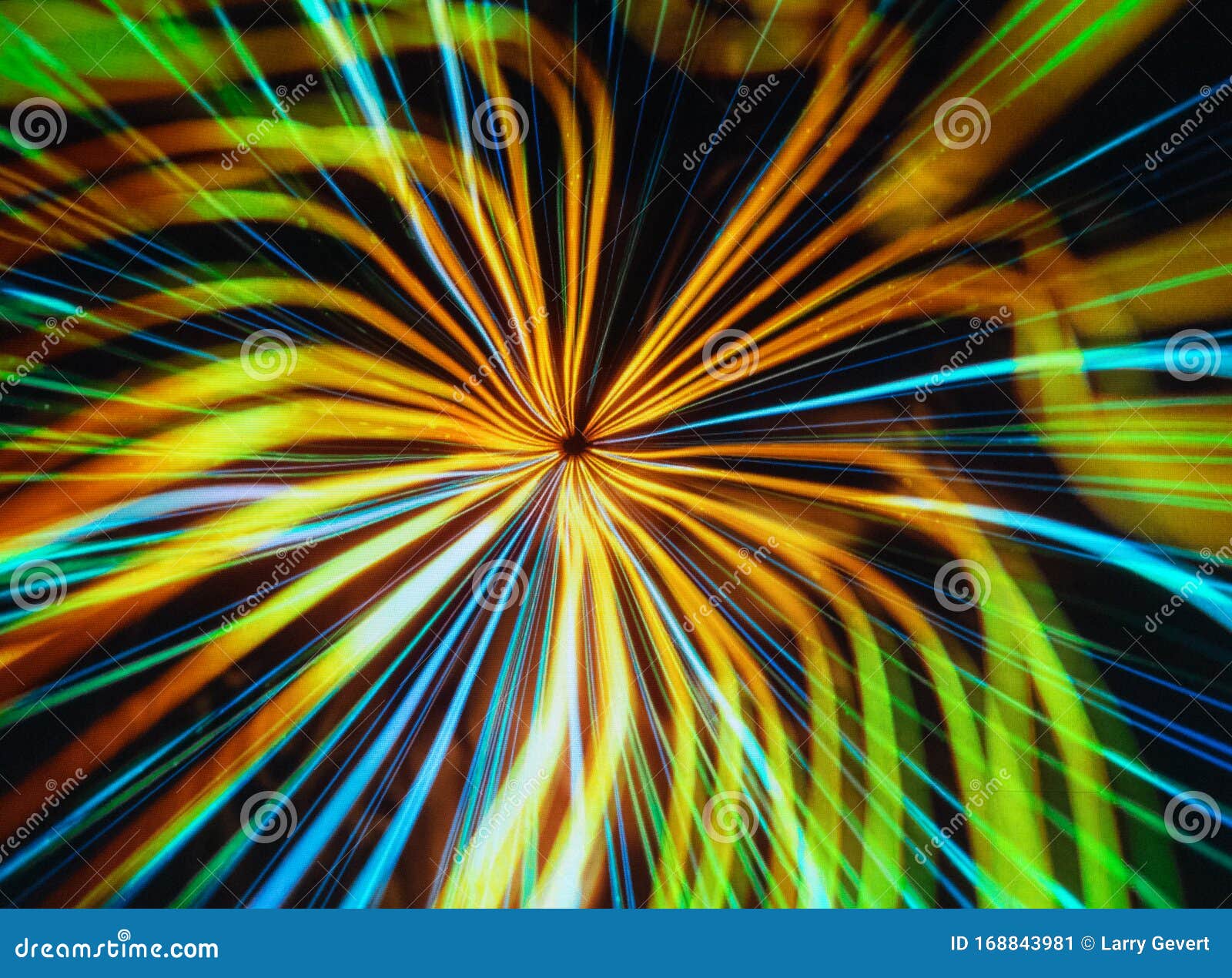 Abstract, Light Lines Streaking Outward Stock Image - Image of bright ...