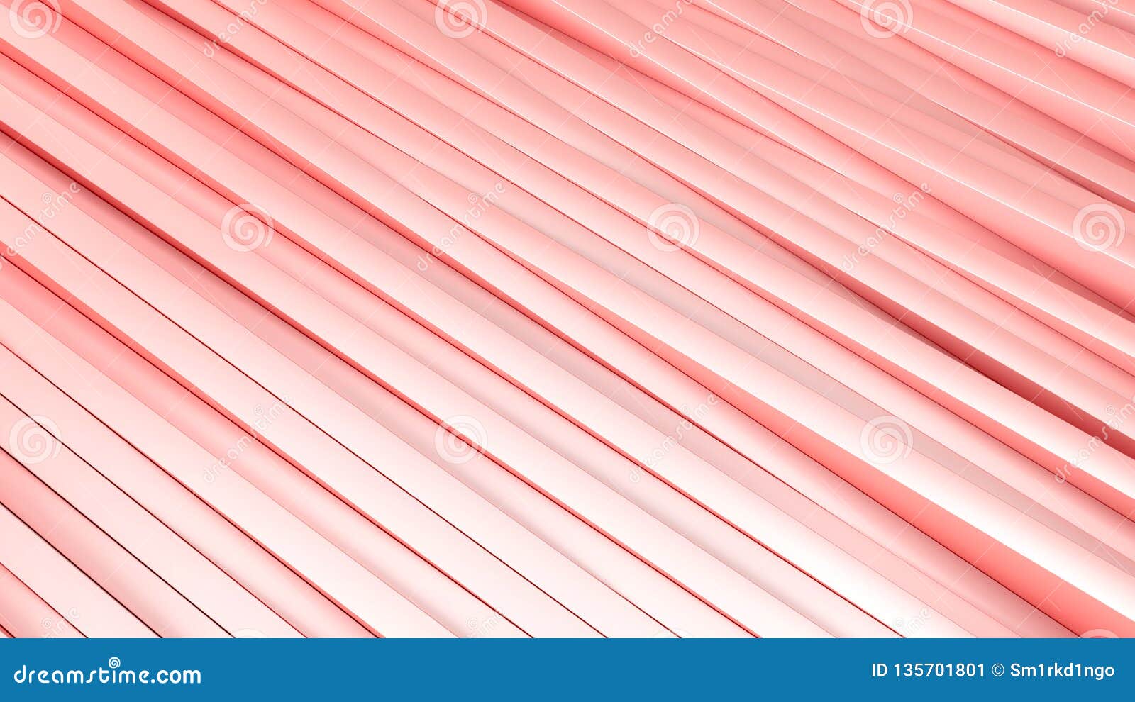 Light Living Coral Color Background with Panels Stock Illustration ...