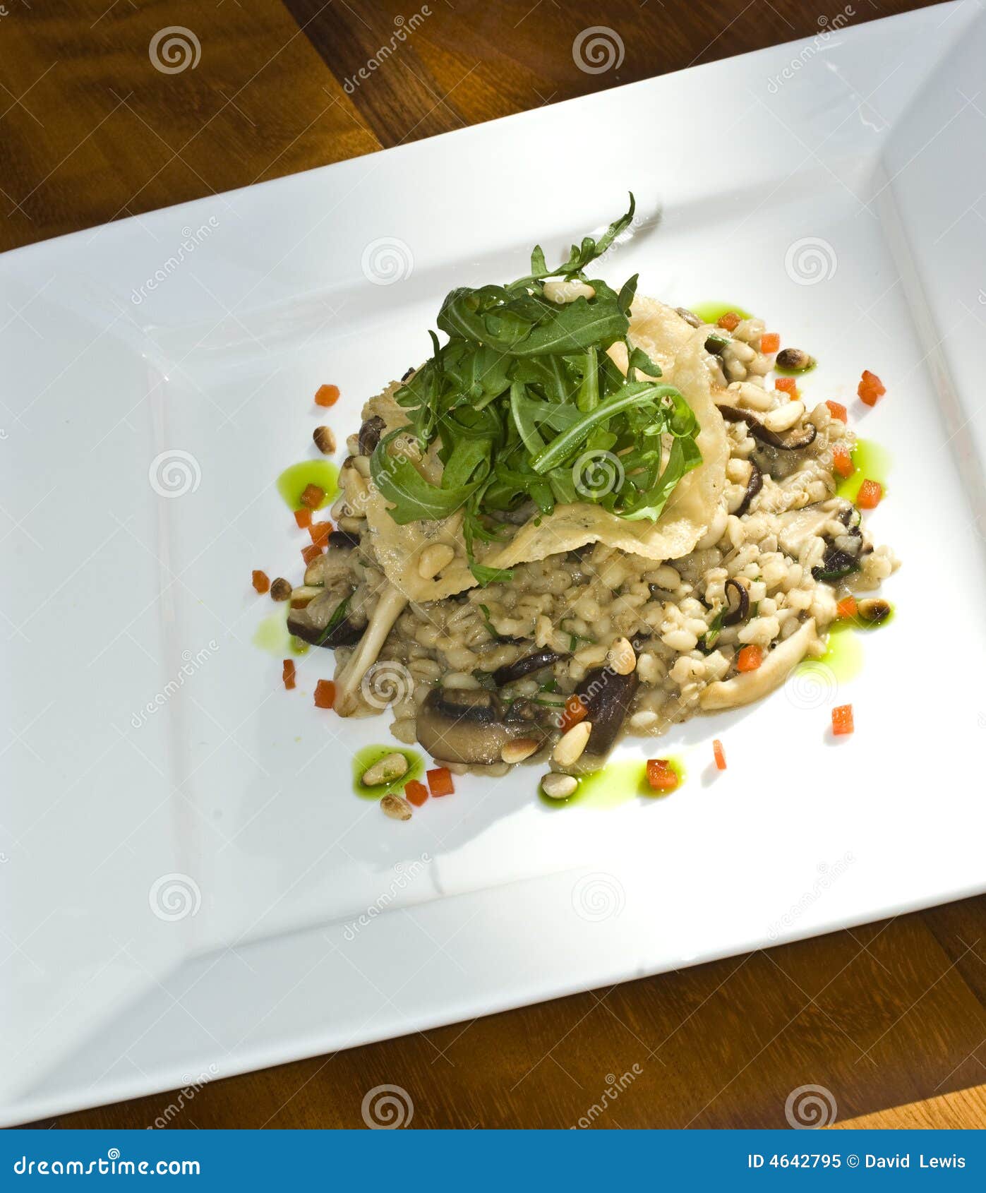 Light lunch risotto stock image. Image of fish, healthy - 4642795