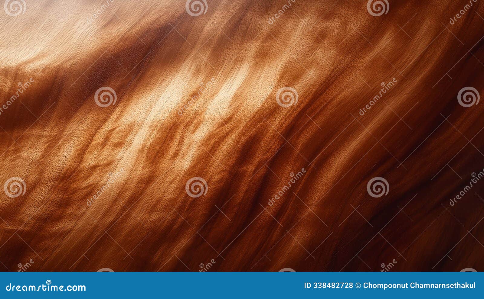 Light Mahogany with a Polished Finish and Gentle, Flowing Grain ...