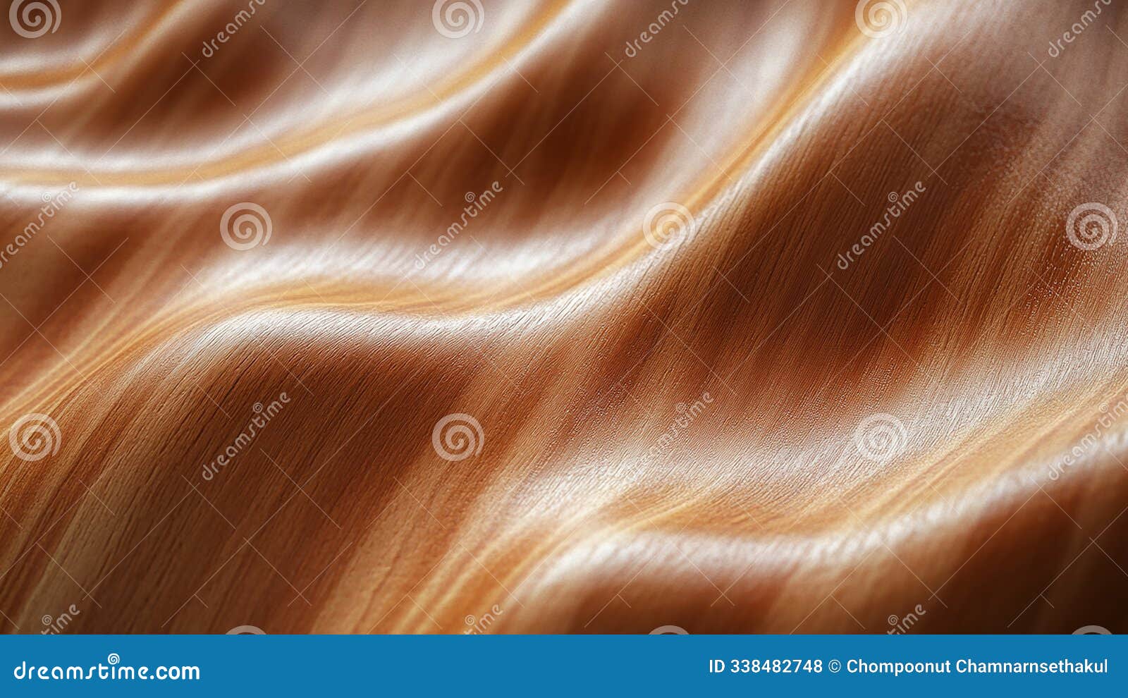 Light Mahogany with a Polished Finish and Gentle, Flowing Grain ...