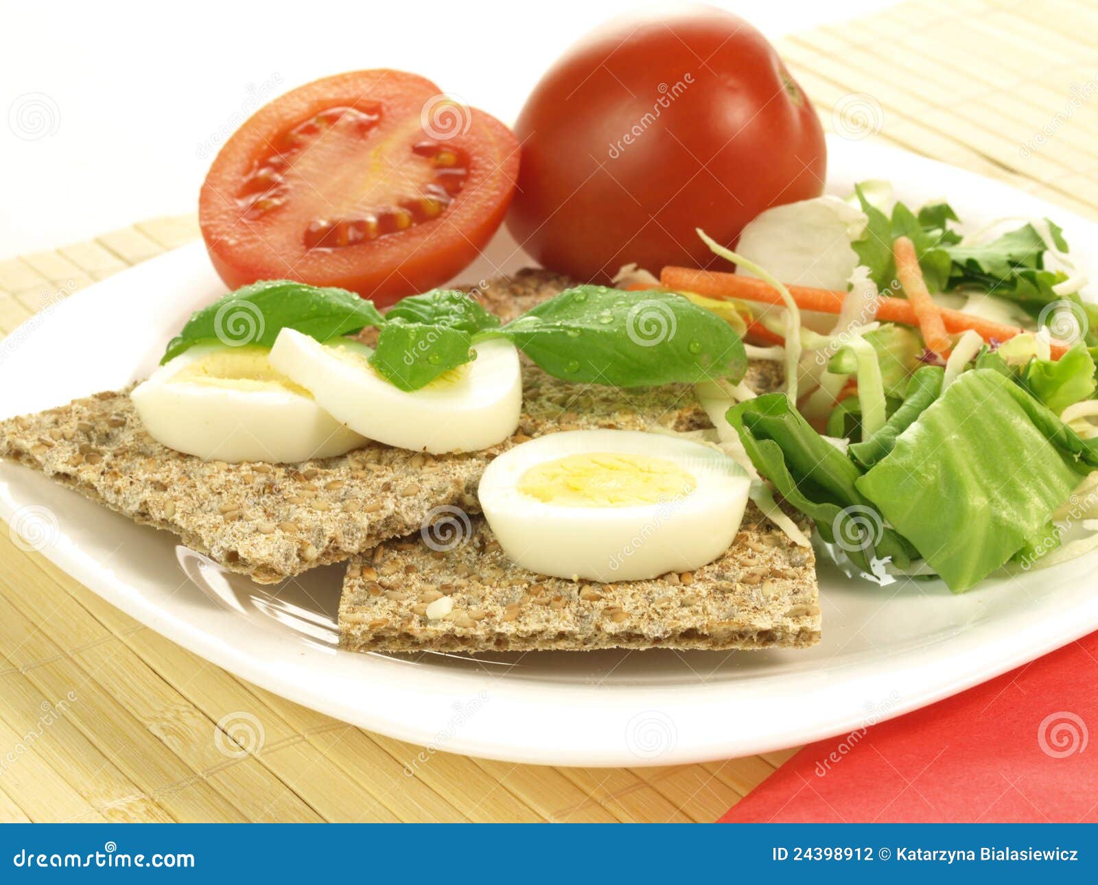 Light meal stock photo. Image of carrot, crispbread, appetizer - 24398912