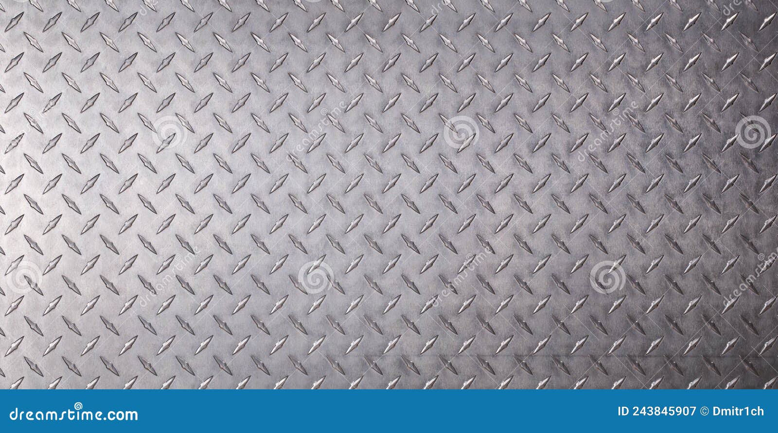 Light Metal Surface, Stainless Steel Plate with a Diamond Pattern Stock ...
