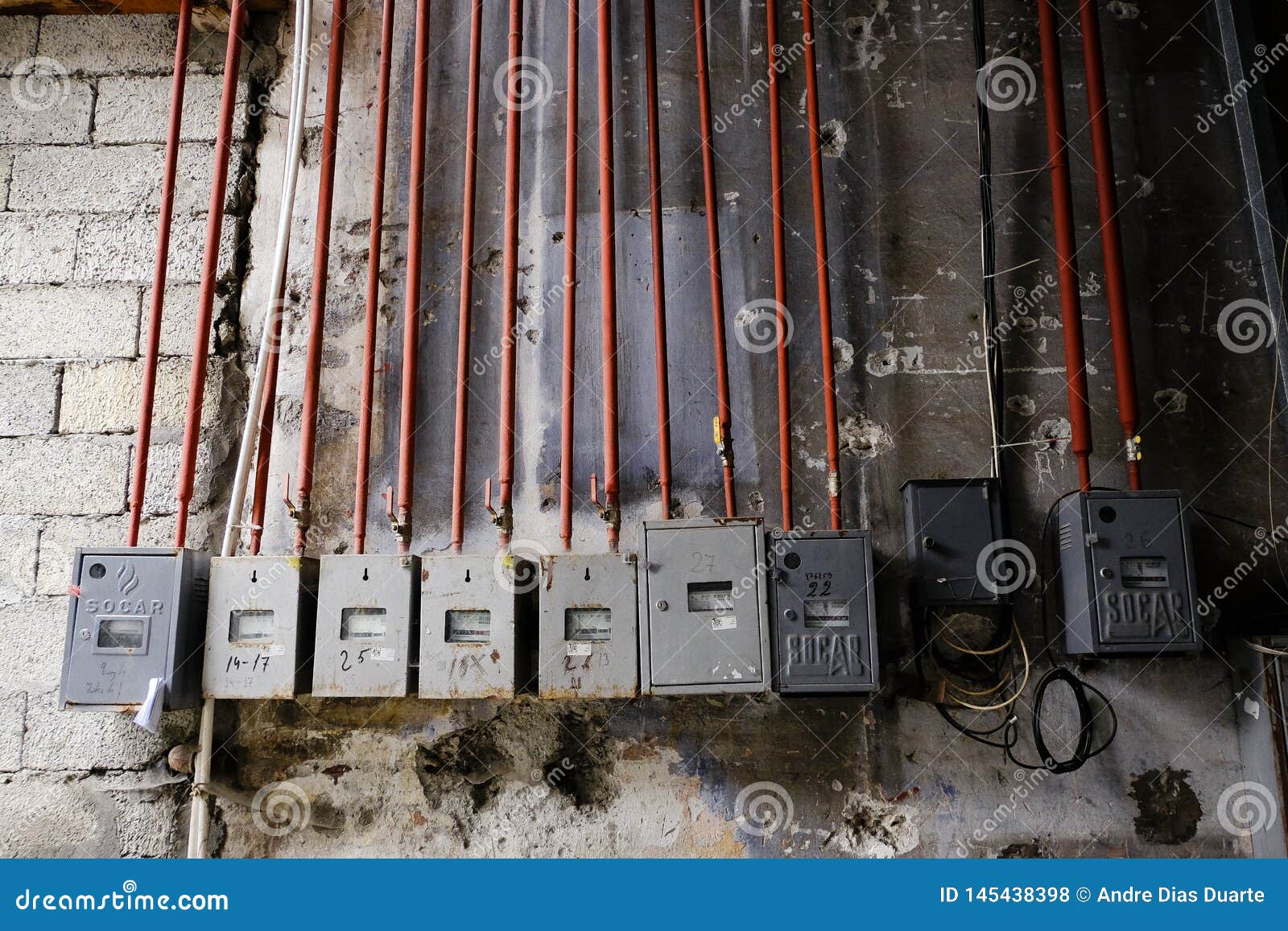 Gas Meter Boxes Fitted With Direct-action, Spring-loaded Regulators ...