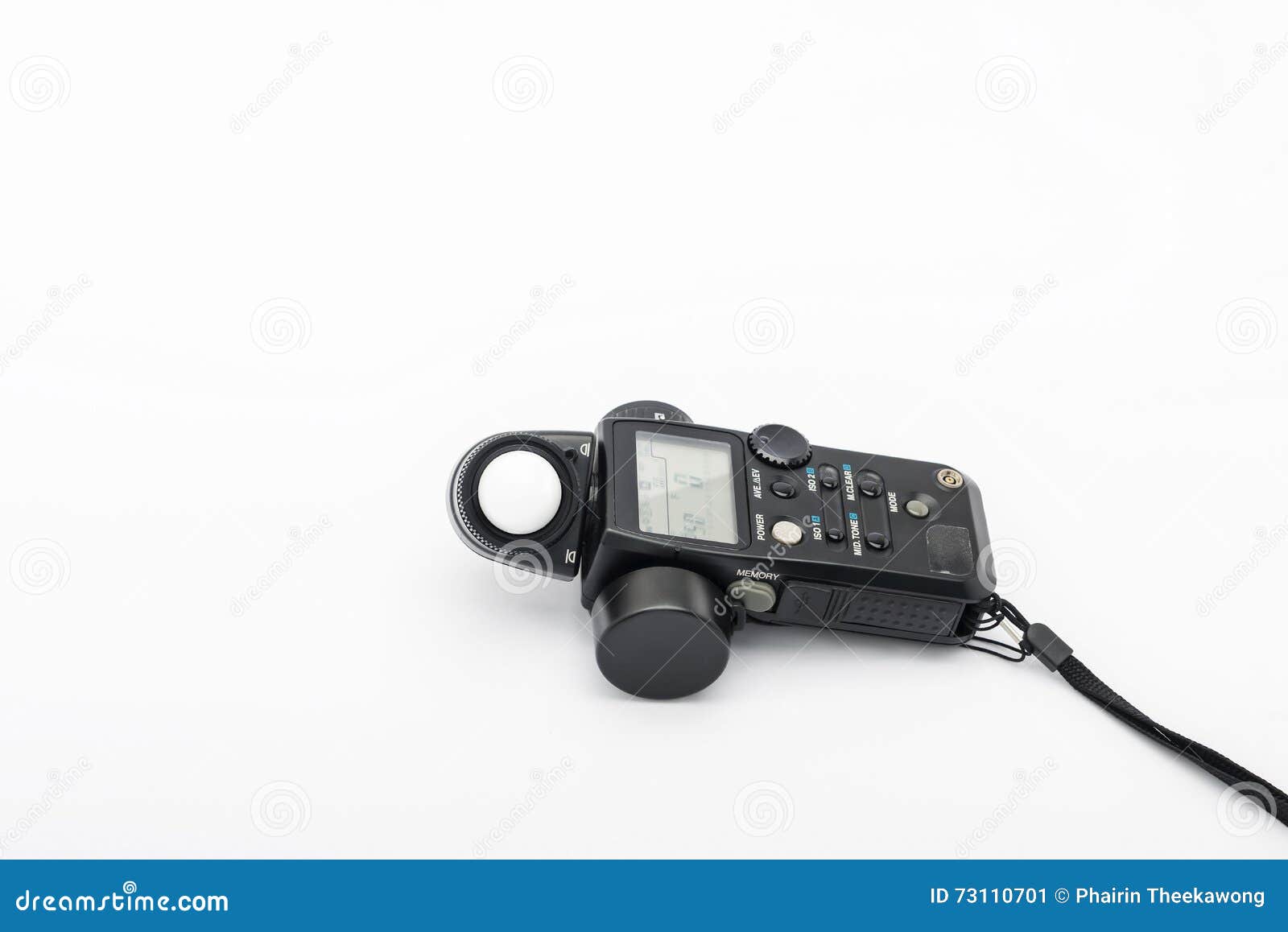 Light meter stock image. Image of digital, light, instrument - 73110701