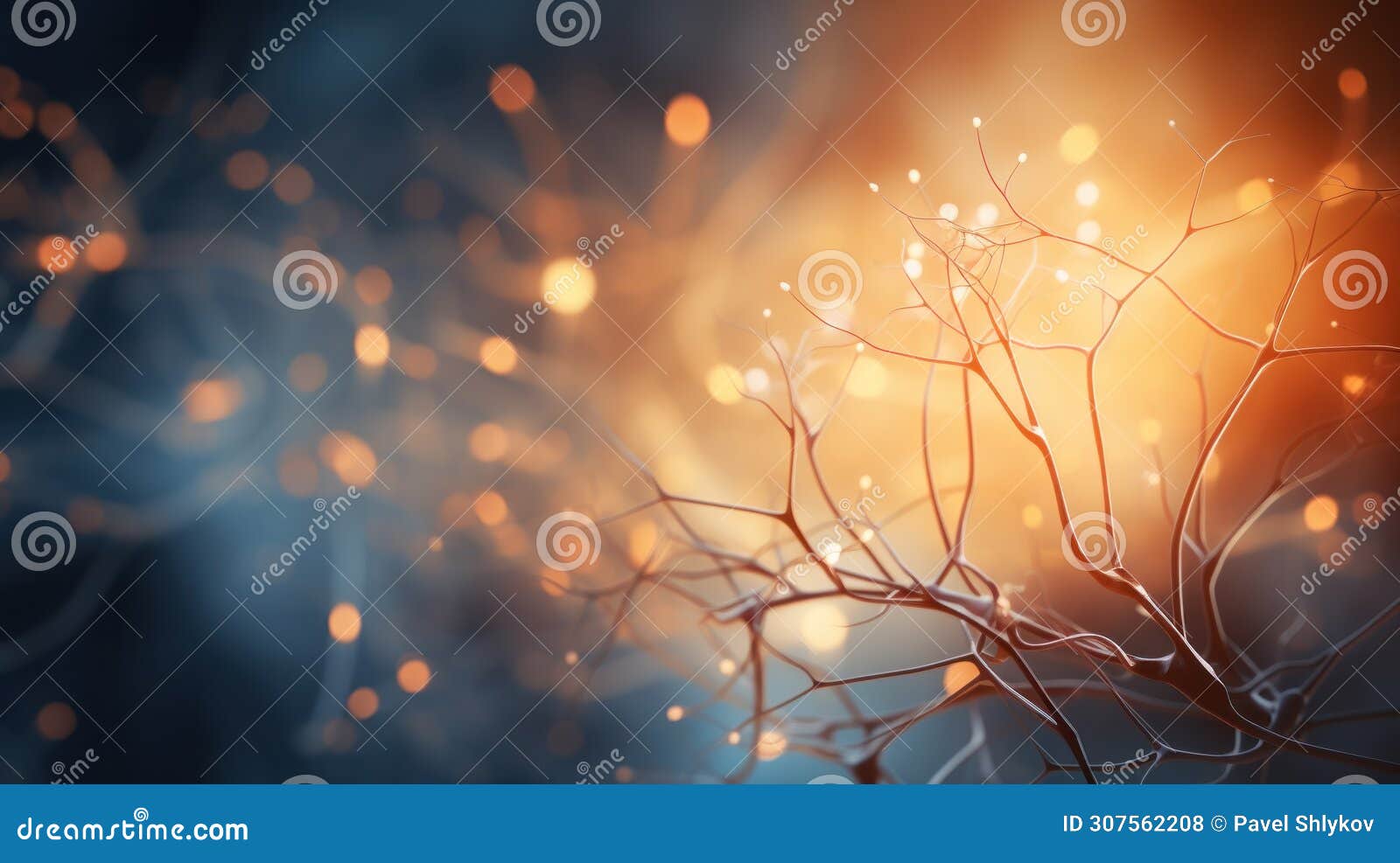 Light Micrograph of Human Brain Tissue Showing Neurons and Glial Cells ...