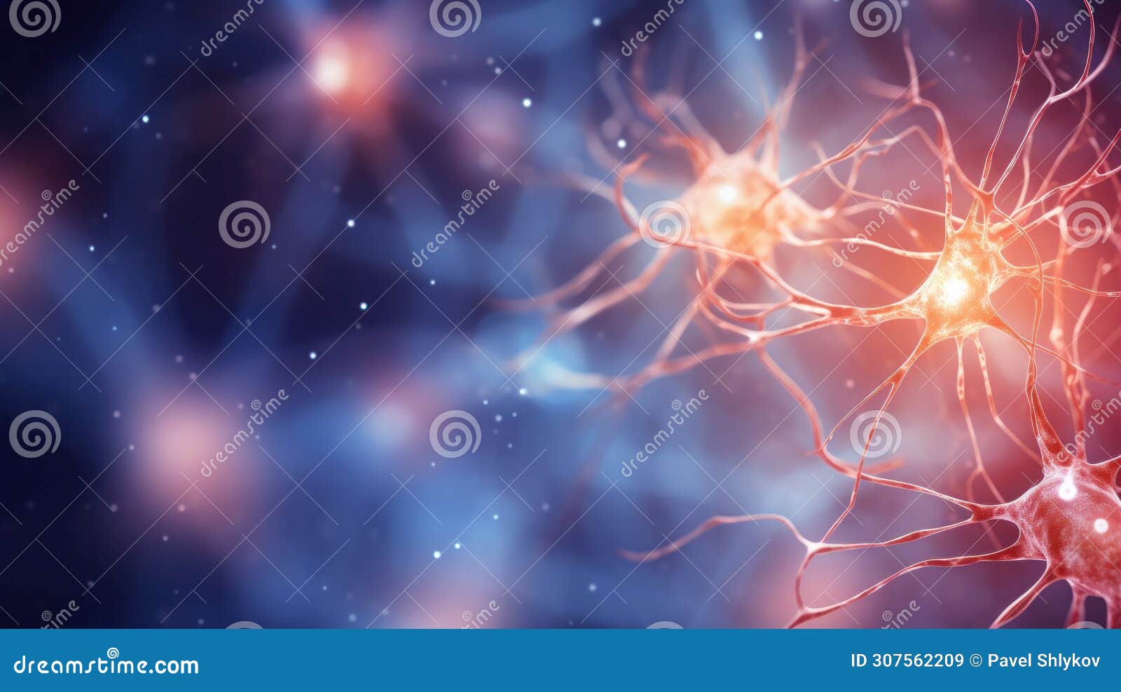 Light Micrograph of Human Brain Tissue Showing Neurons and Glial Cells ...