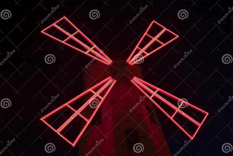 Light Mill stock image. Image of colourful, wind, light - 233525