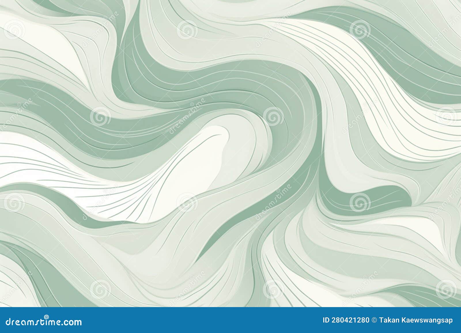 Light Mint and Cream Wallpaper, Simple Flow - Generative Ai ...