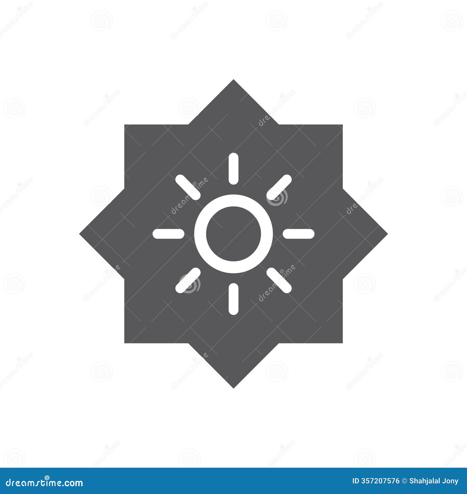 Light Mode Icon stock illustration. Illustration of diagram - 357207576