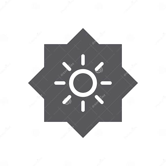 Light Mode Icon stock illustration. Illustration of diagram - 357207576