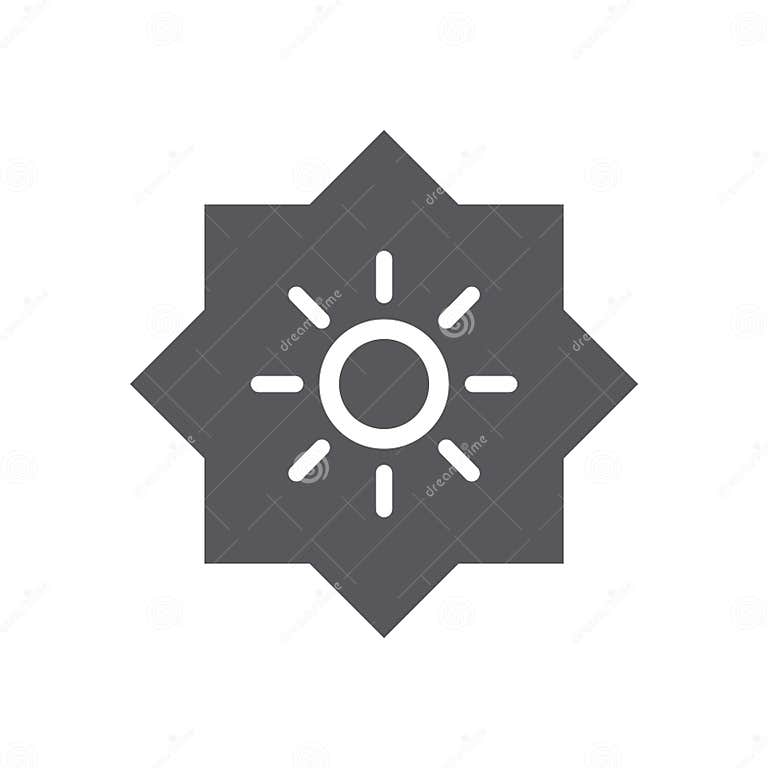 Light Mode Icon stock illustration. Illustration of diagram - 357207576