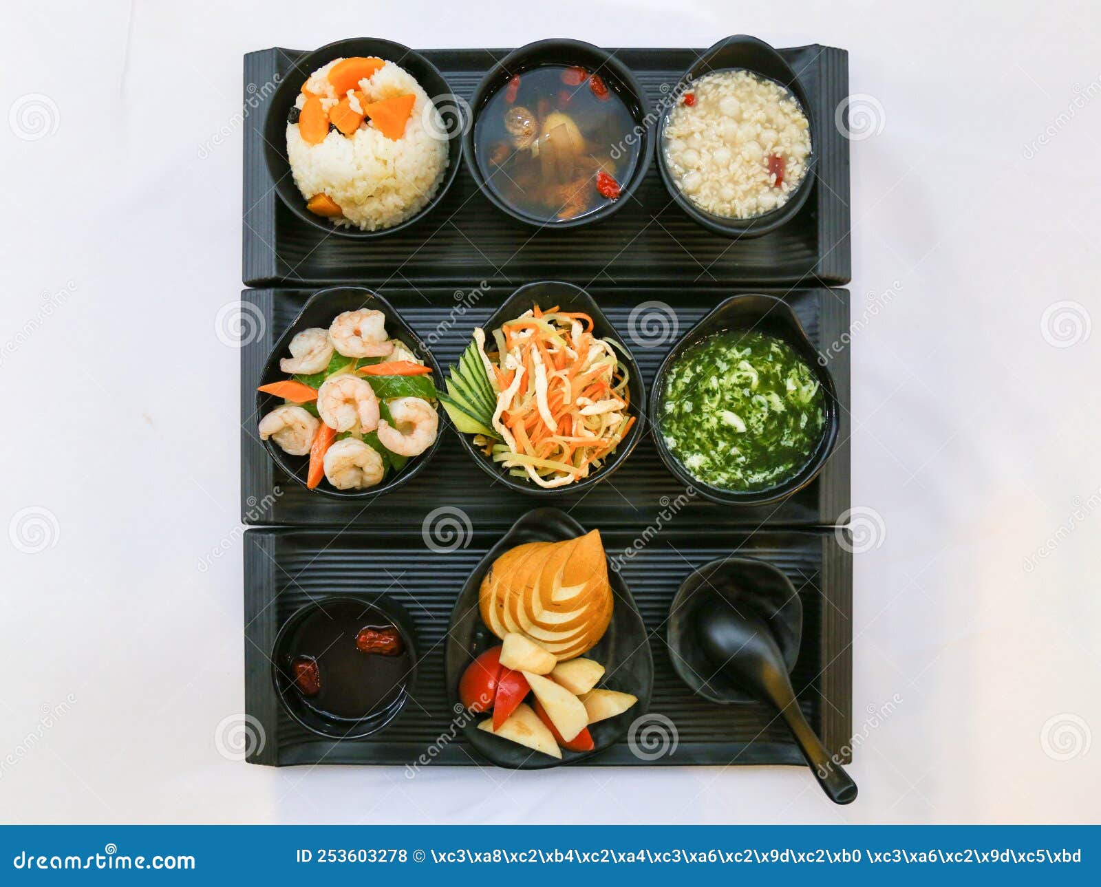 Light Moon Meal Gourmet Set Meal Stock Photo - Image of culture, baking ...