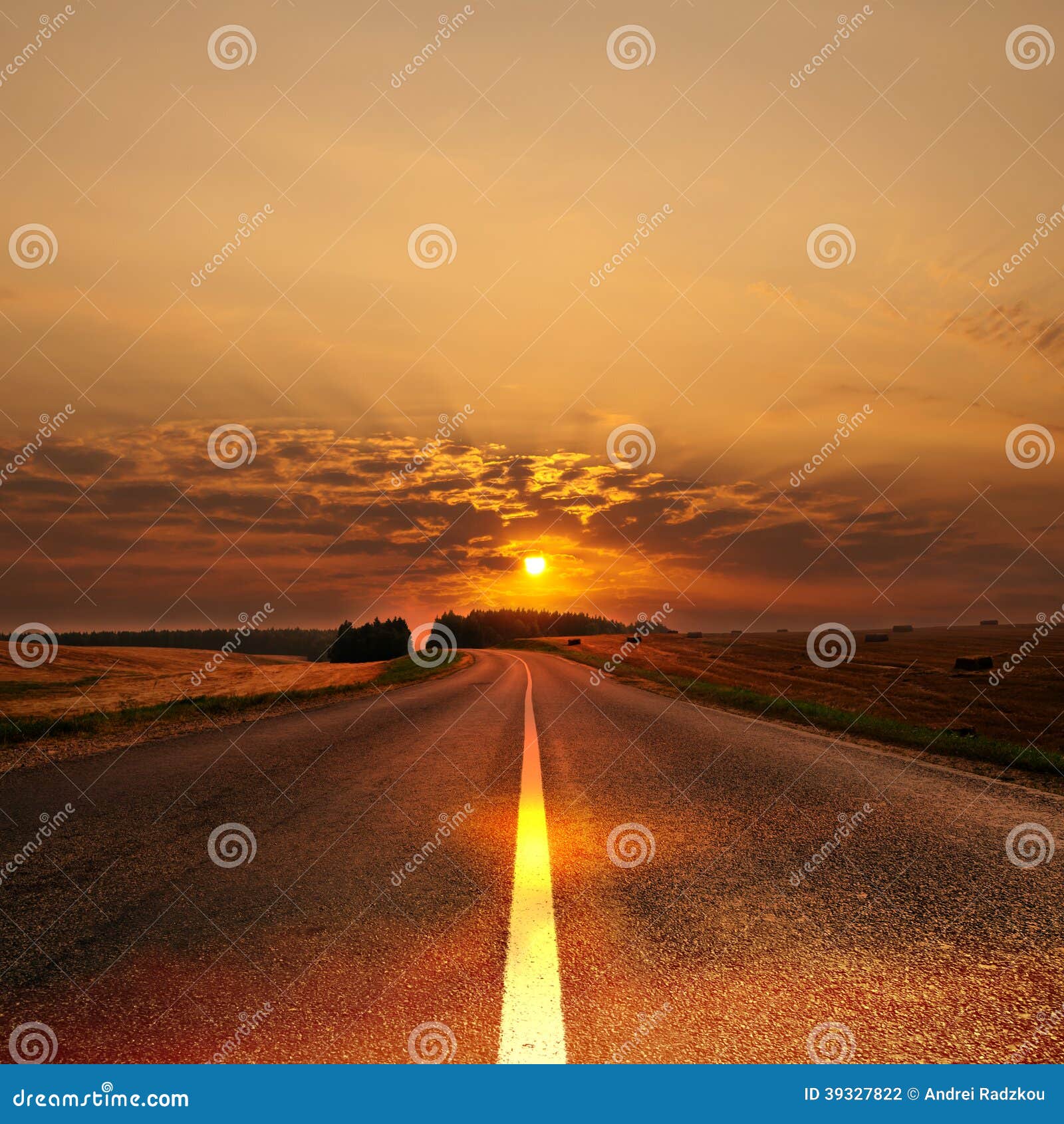 Light of the morning sun stock photo. Image of asphalt - 39327822