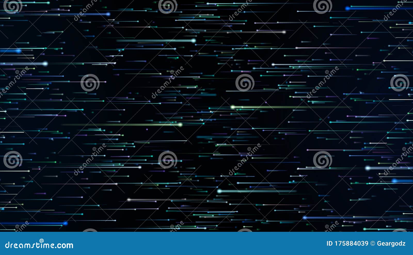 Light Moving Horizontal Straight Line on Background Stock Illustration ...