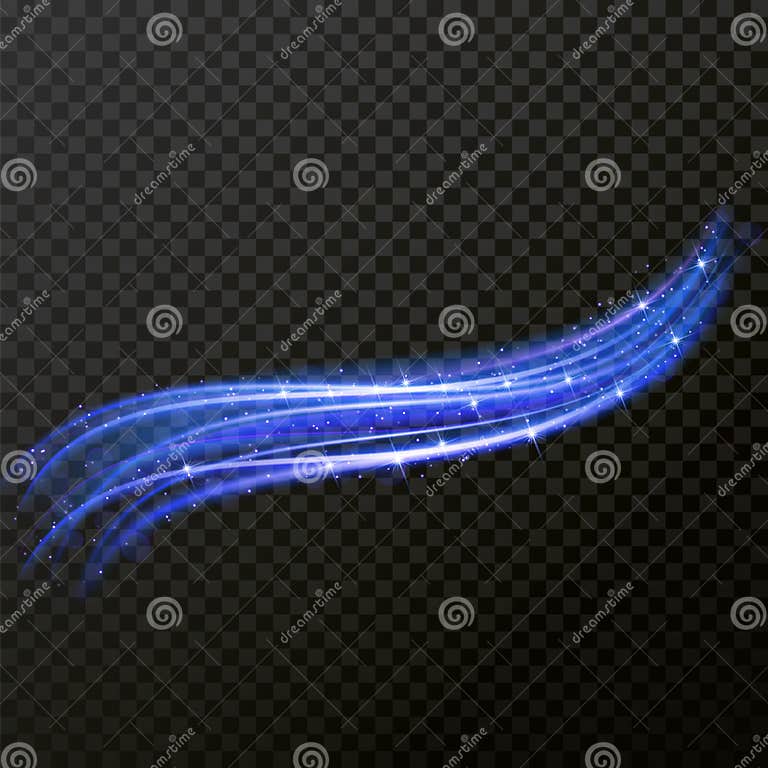 Light Multi Line Tracing Effect. Vector Fire Light Flare Trace Stock ...