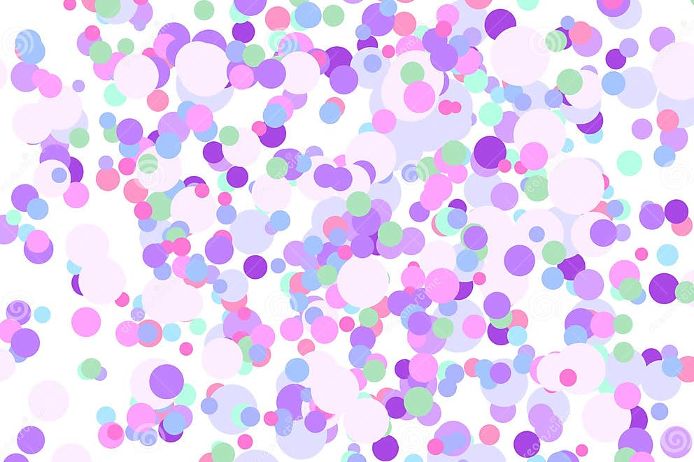Light Multicolor Background, Colorful Vector Texture with Circles ...