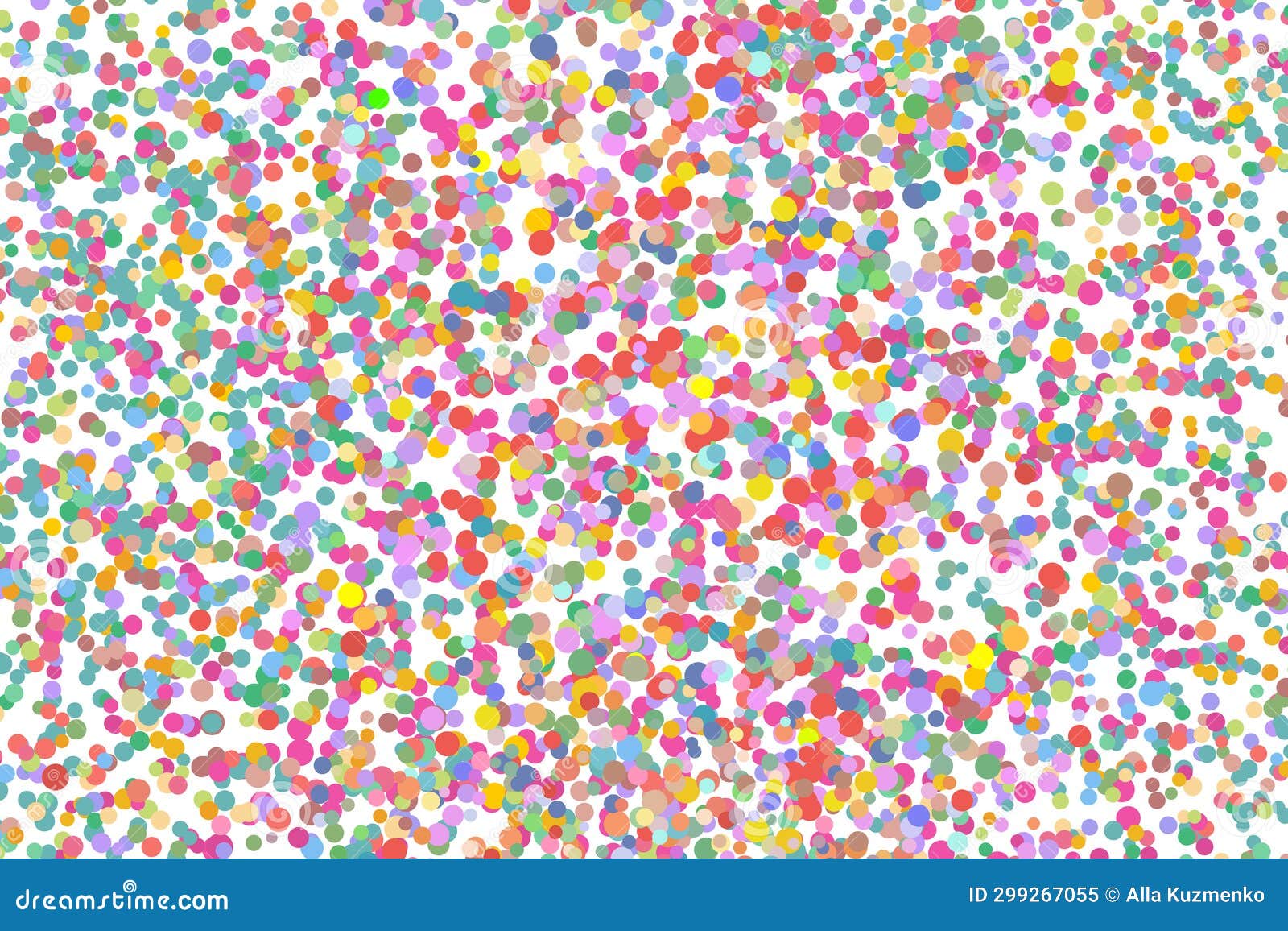 Light Multicolor Background, Colorful Vector Texture with Circles ...