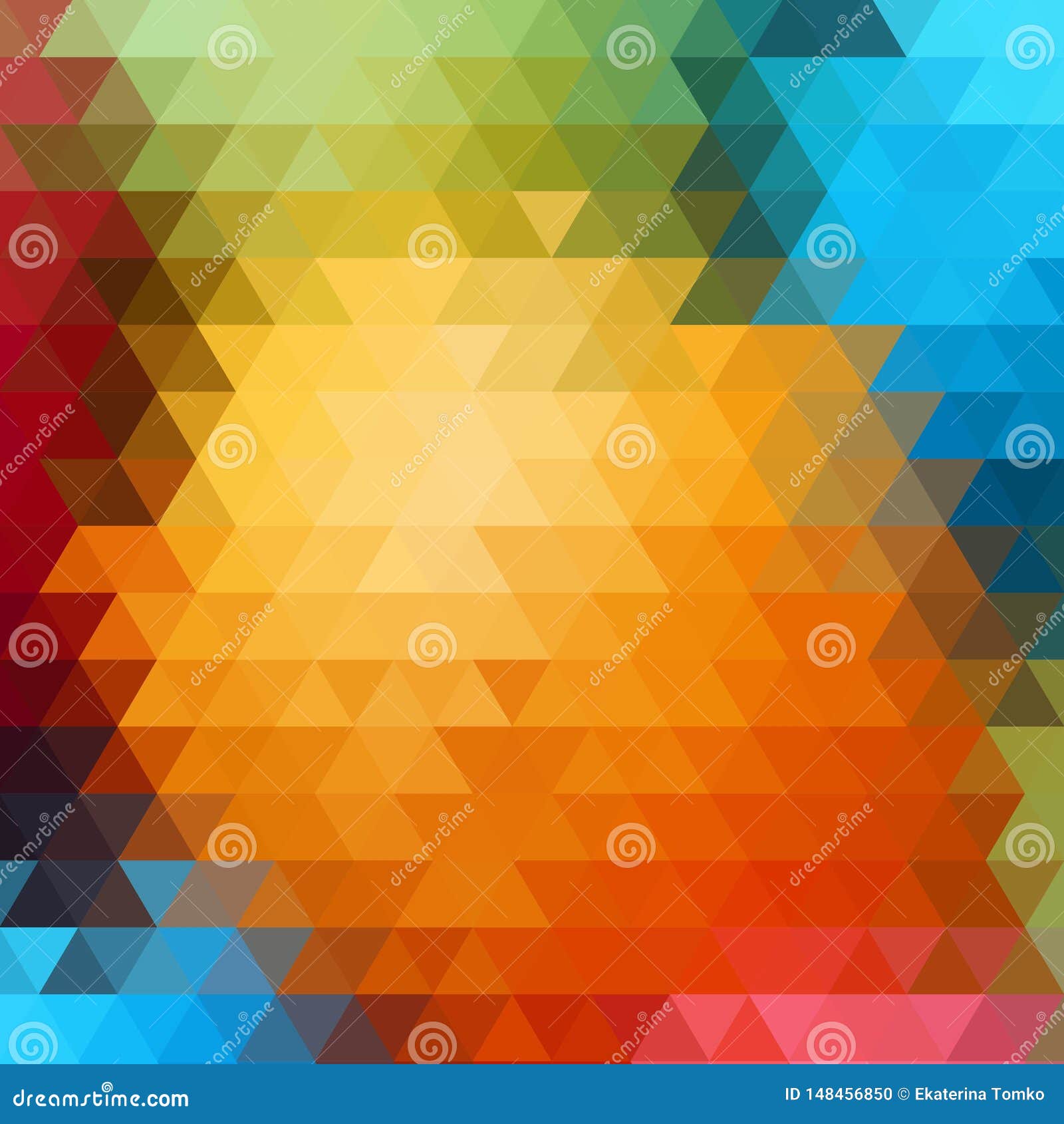 Light Multicolor Vector Abstract Textured Polygonal Background. Blurry ...