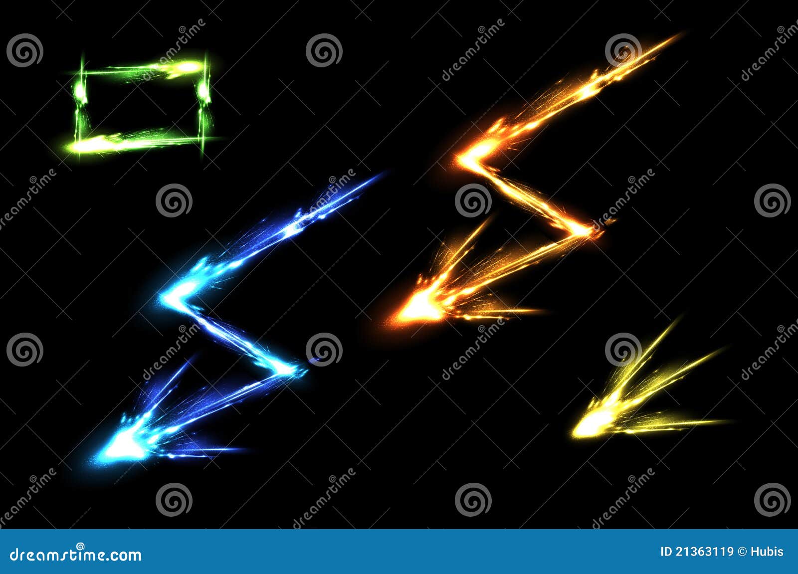 Light neon effects stock vector. Illustration of lighting - 21363119