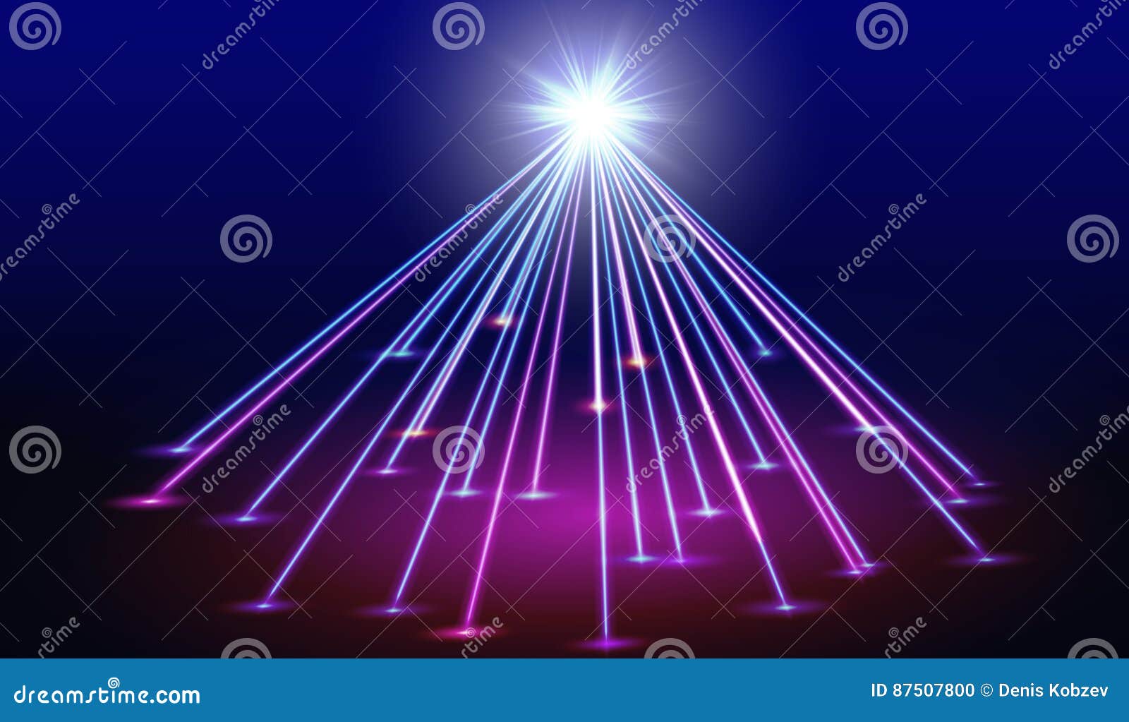 Light Neon Party Background Easy All Editable Stock Vector ...