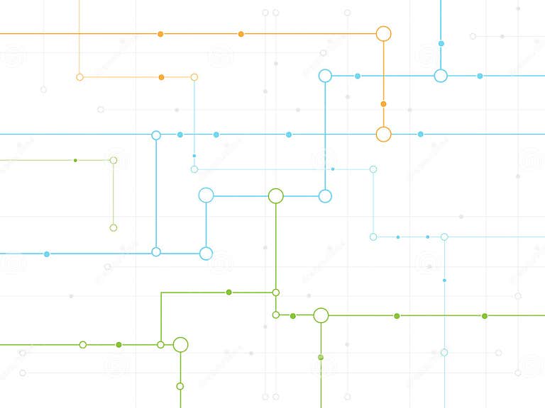Light Network stock vector. Illustration of blue, data - 27387792