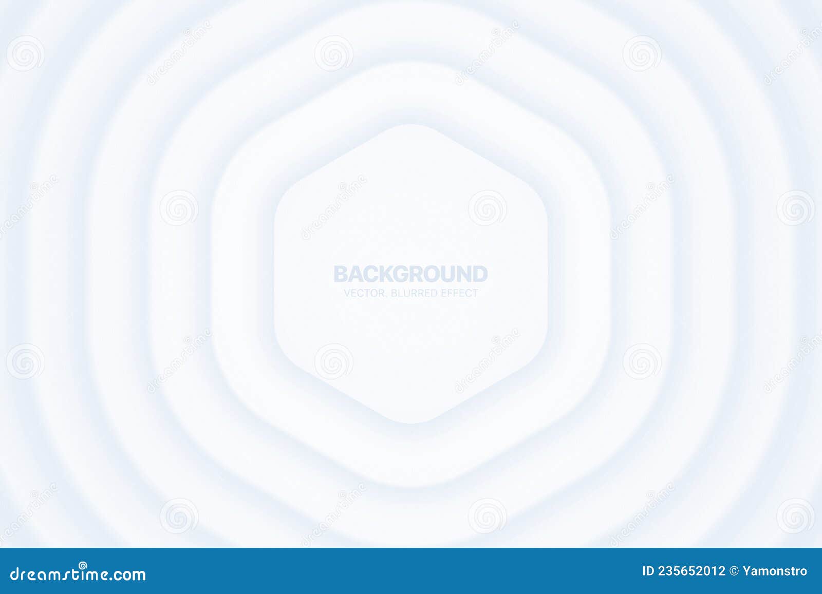 Light Neumorphic Rounded Hexagon Shapes 3D Vector Abstract Technology ...