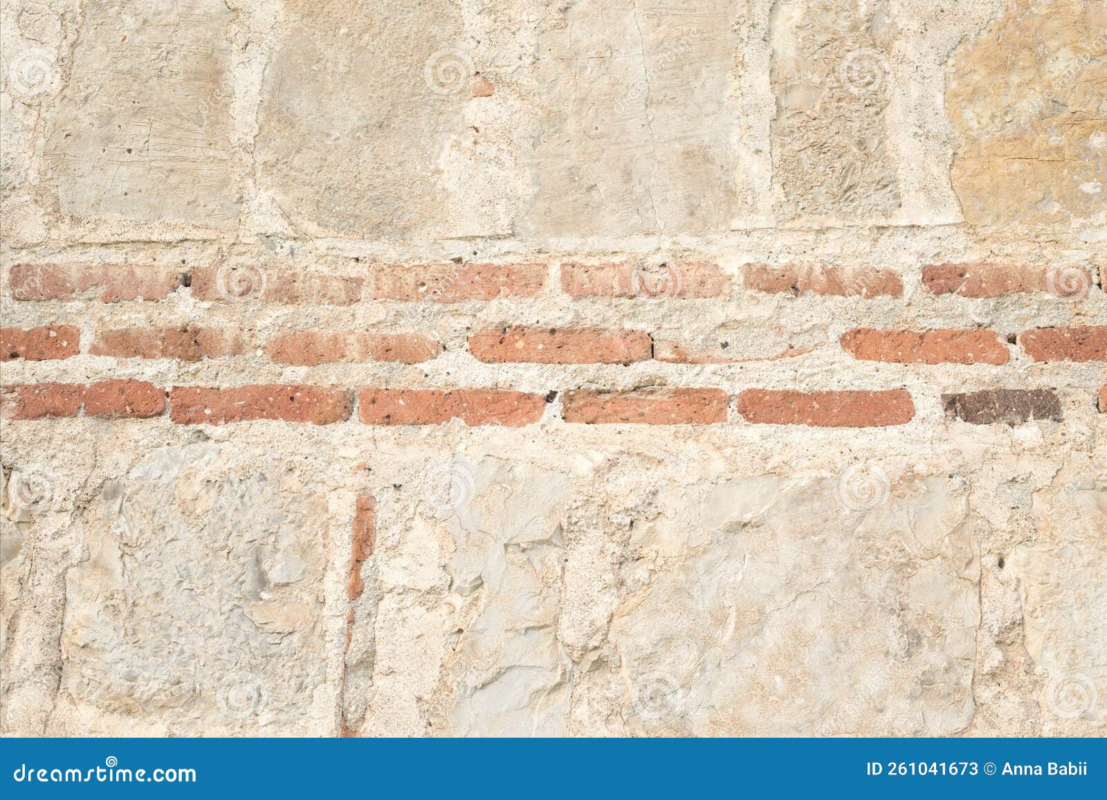 Light Old Brickwork Texture. Ancient Brick Wall. Stock Image - Image of ...