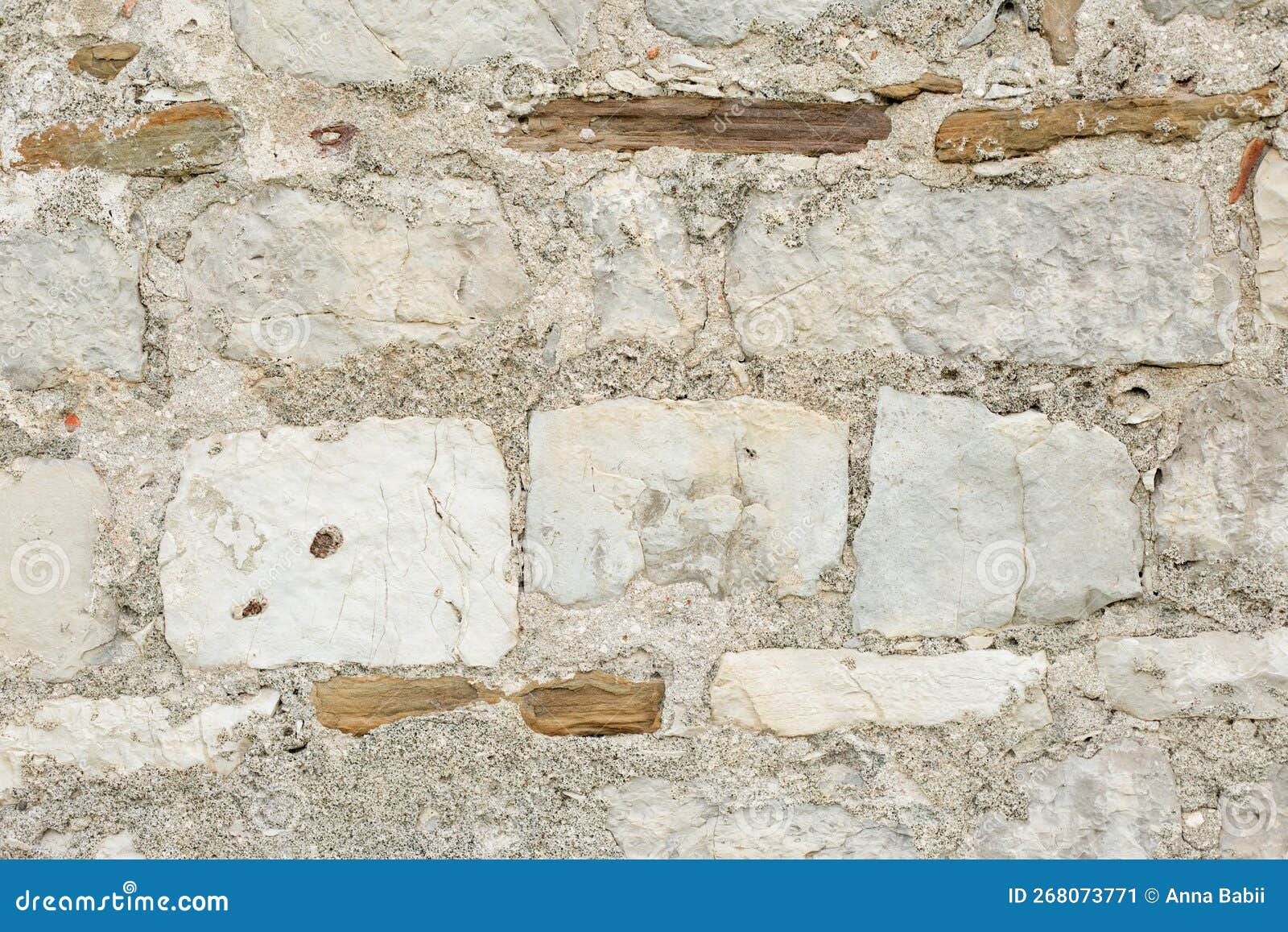 Light Old Brickwork Texture. Ancient Brick Wall. Stock Image - Image of ...