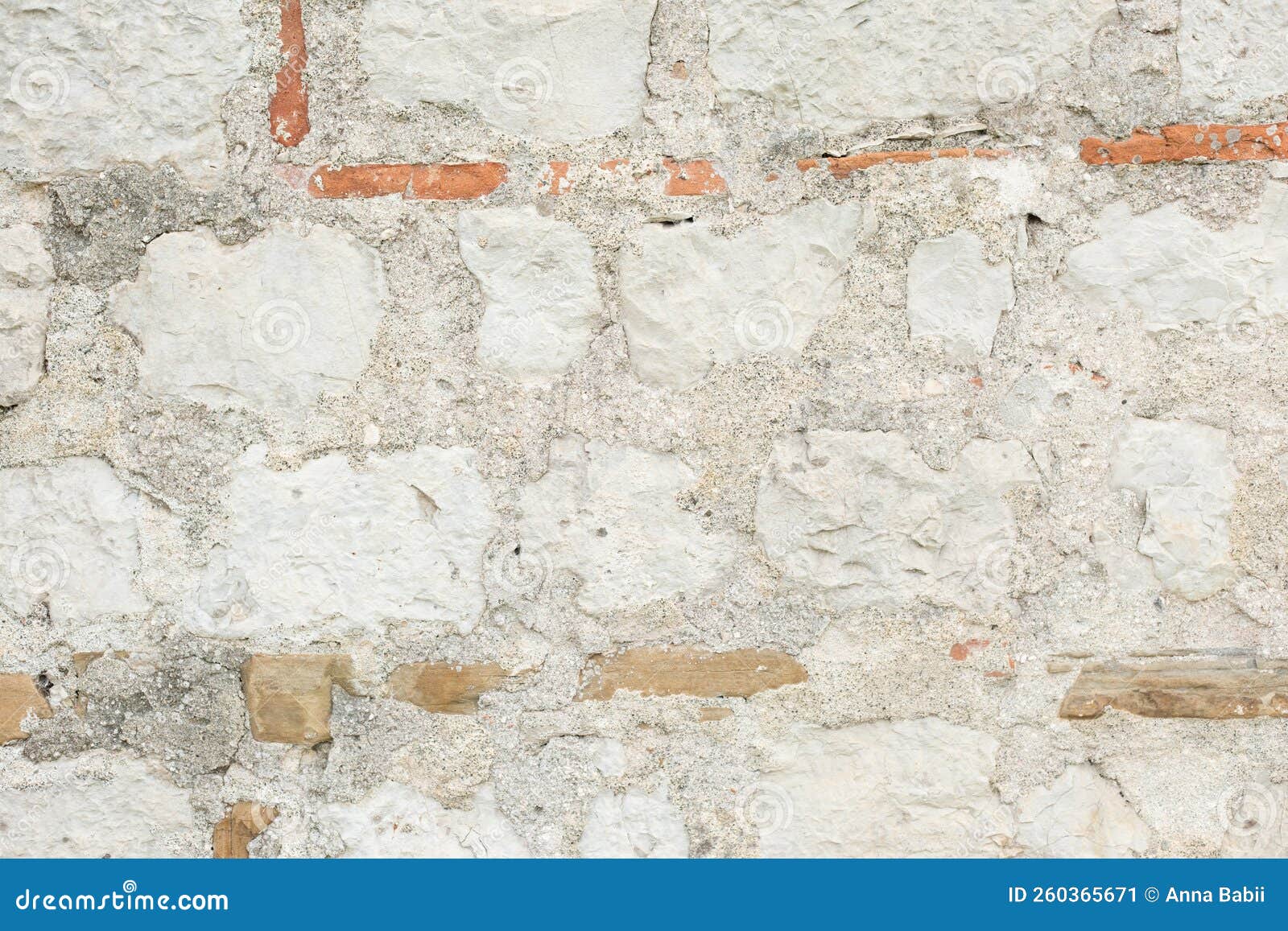 Light Old Brickwork Texture. Ancient Brick Wall. Stock Image - Image of ...