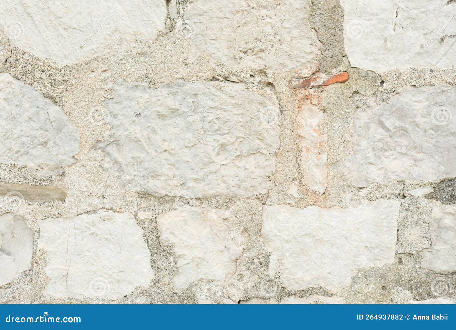 Light Old Brickwork Texture. Ancient Brick Wall. Stock Photo - Image of ...