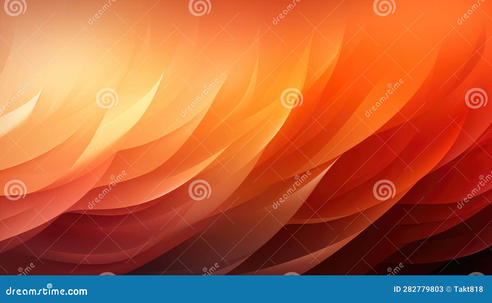 Light Orange Abstract Line and Wave Gradient Background, Generative Ai ...