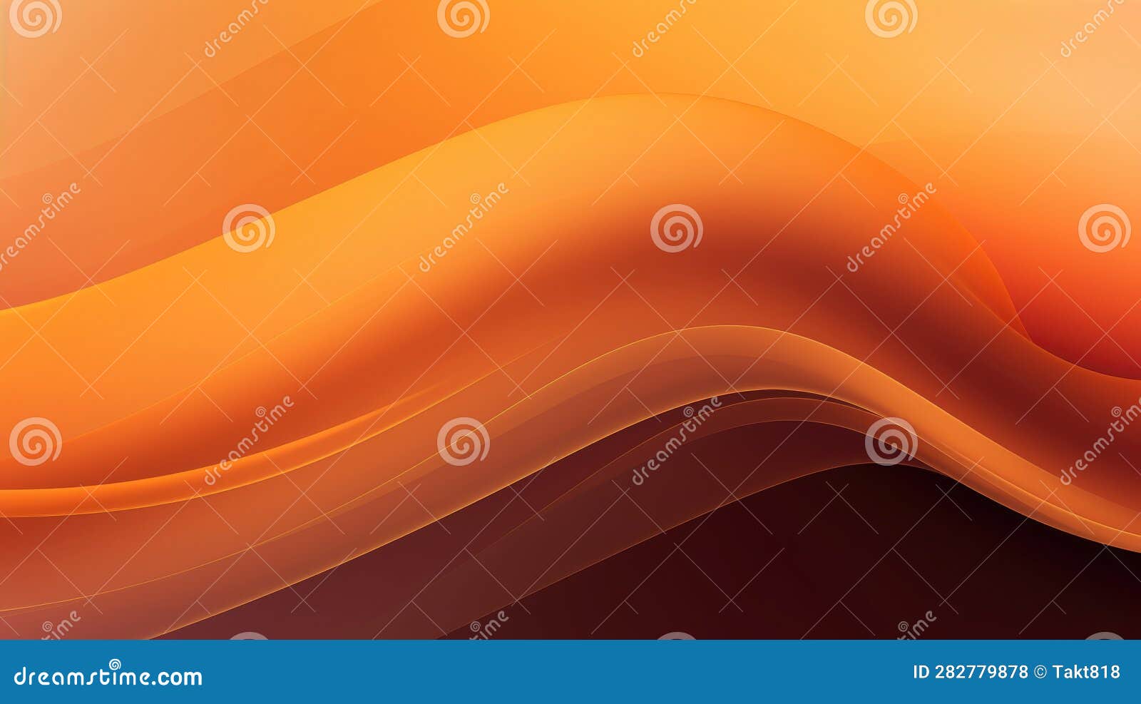 Light Orange Abstract Line and Wave Gradient Background, Generative Ai ...