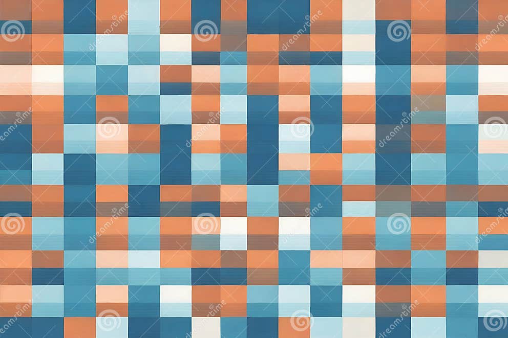 Light Orange Blue Pixel Bitmap Texture Pattern Stock Illustration ...