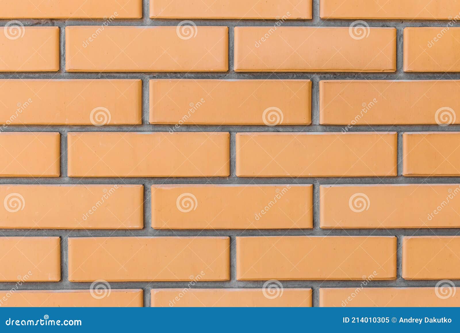 Light Orange Brick Blocks Wall Texture Background Stock Image - Image ...