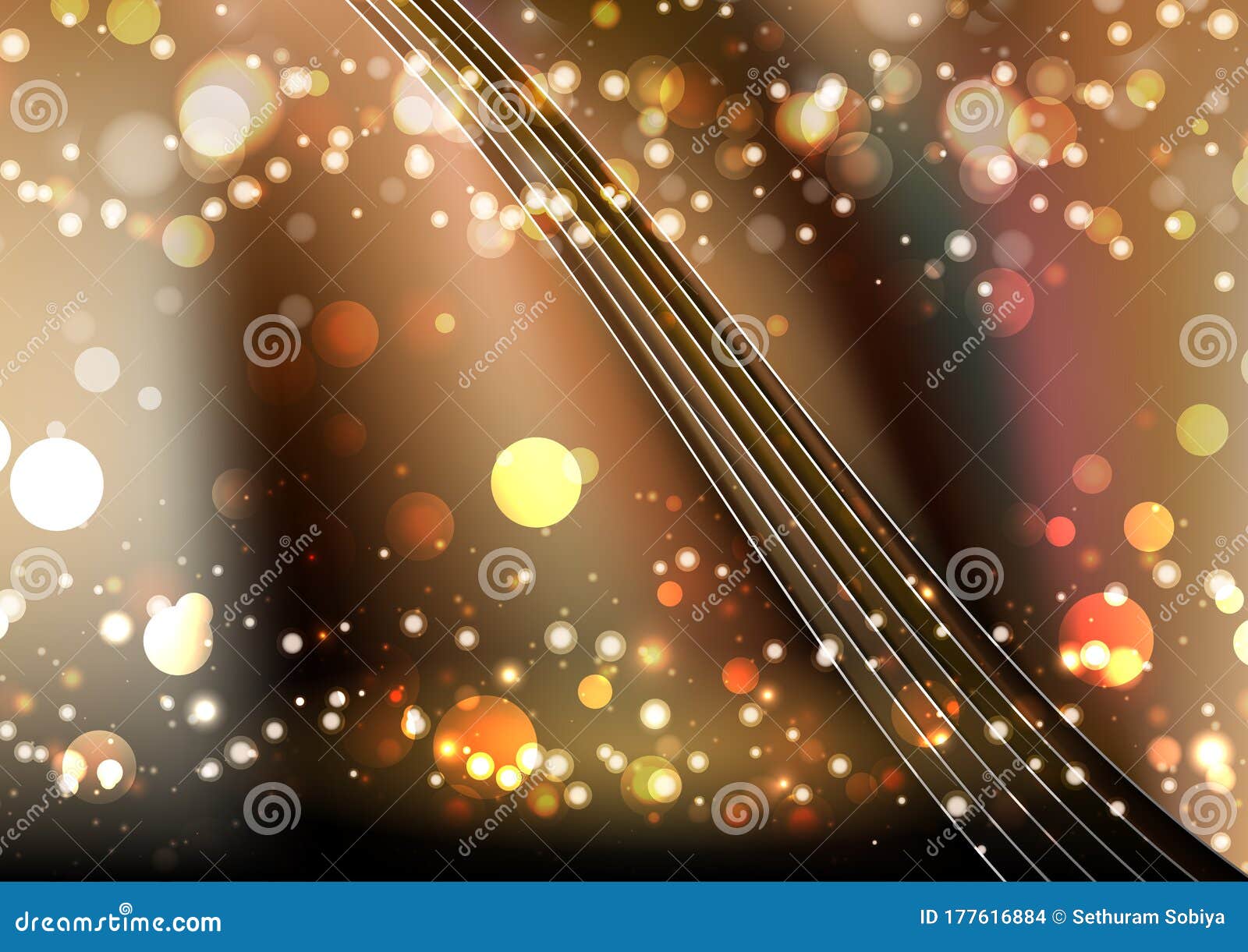 Light Orange Creative Background Vector Illustration Design Stock ...